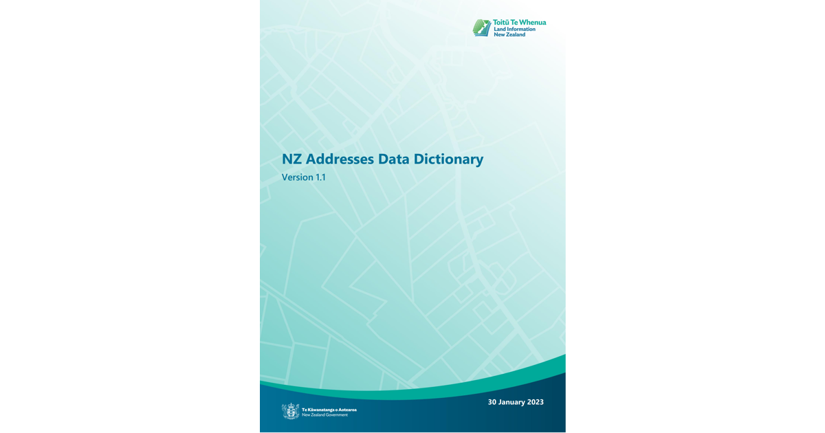 NZ Addresses | LINZ Data Service