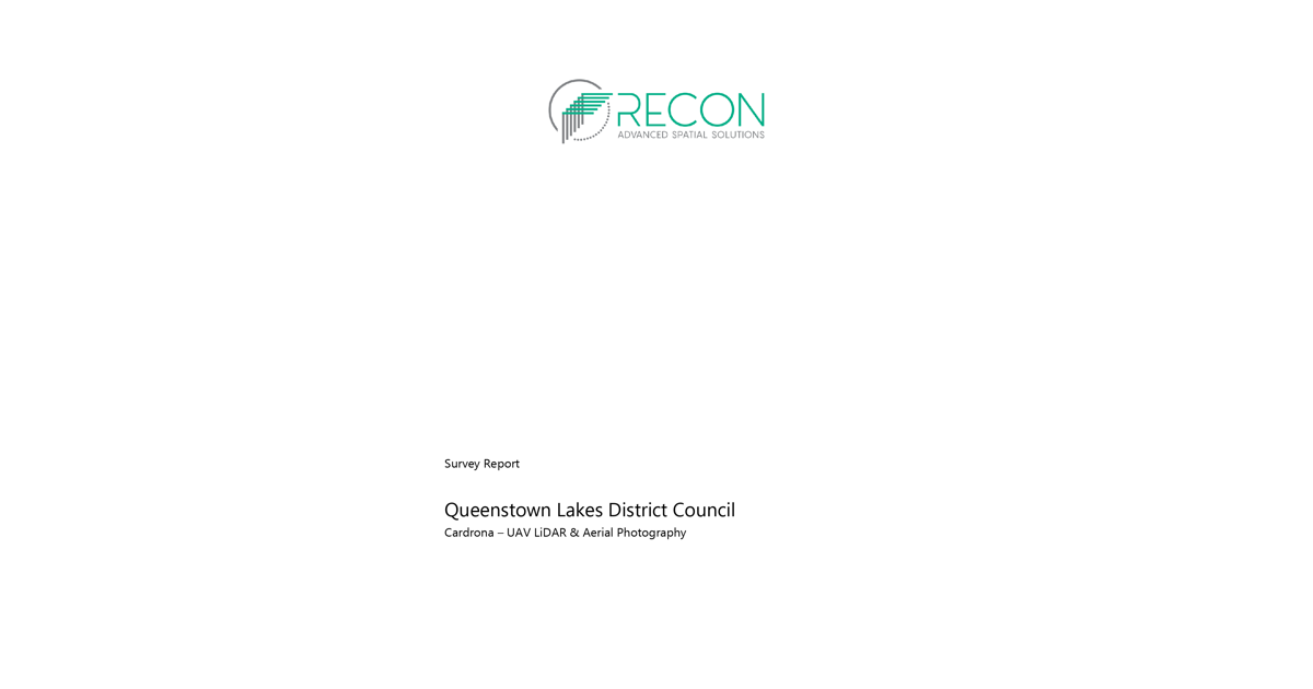 Survey Report QLDC Cardrona 20250312.pdf | LINZ Data Service