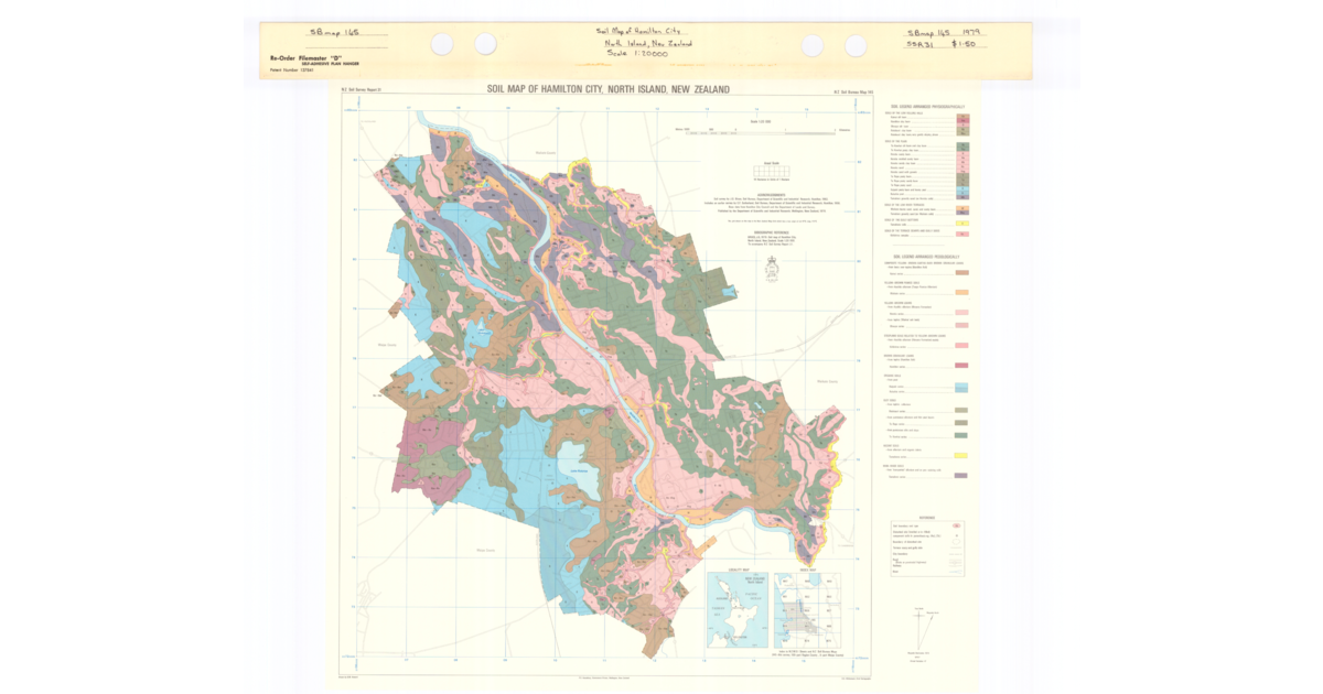 Soil Map of Hamilton City | LRIS Portal